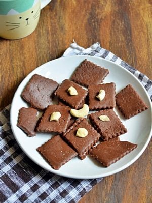 Quick Chocolate Burfi Recipe | Cook Click N Devour!!!
