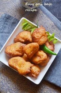 Goli baje recipe, how to make mangalore goli baje recipe