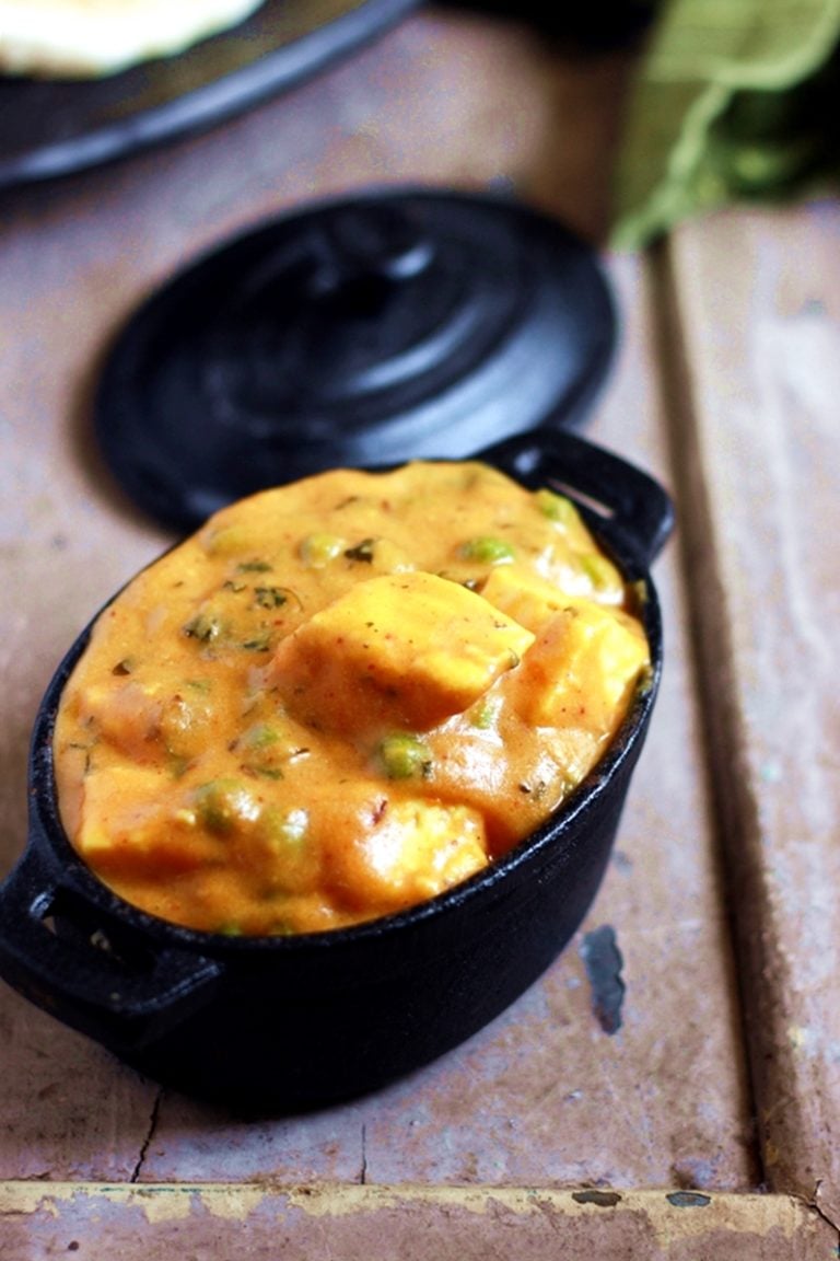 Matar paneer recipe | How to make matar paneer | Cook Click N Devour!!!