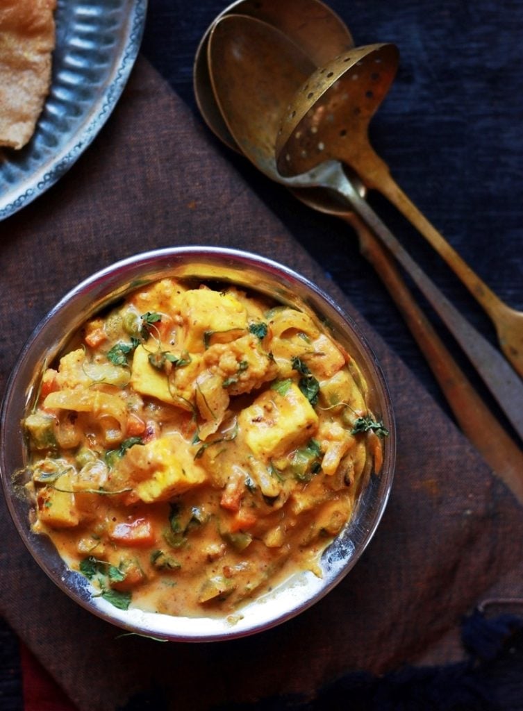 Navratan Korma (Royal Vegetable Korma) | Cook Click N Devour!!!