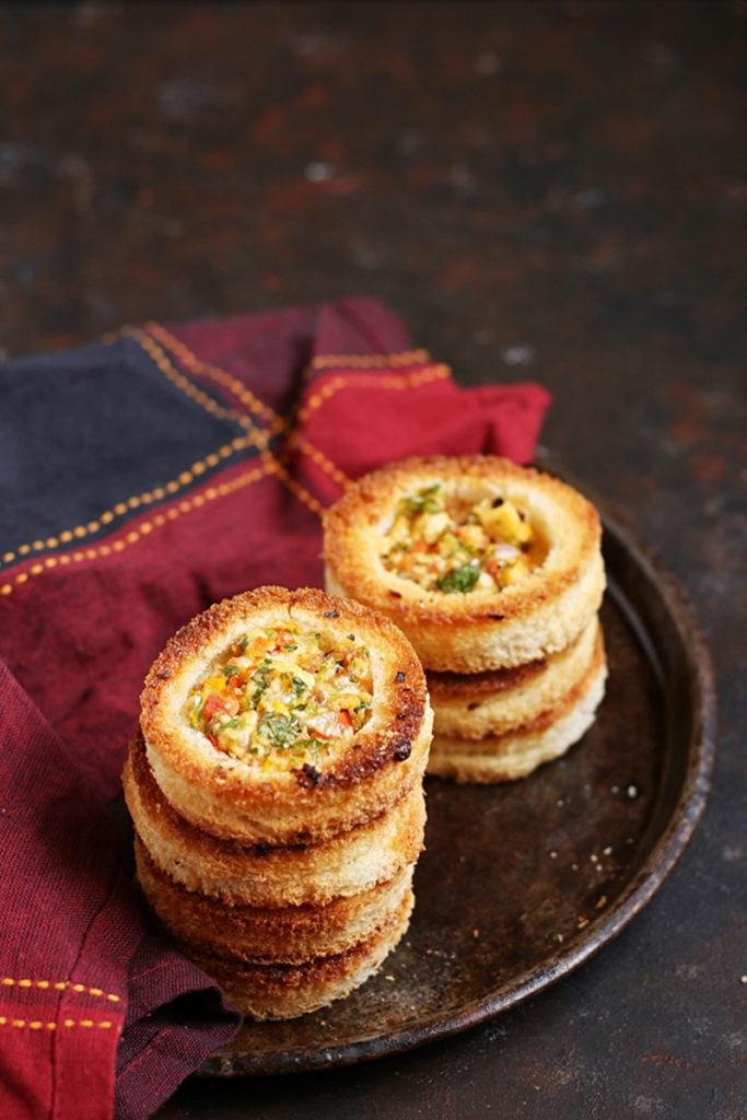 cheese rings recipe | Baked cheese rings recipe