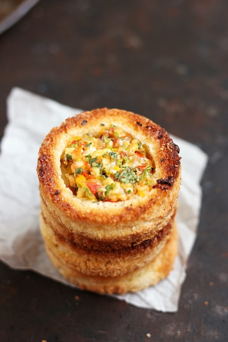 cheese rings recipe | Baked cheese rings recipe