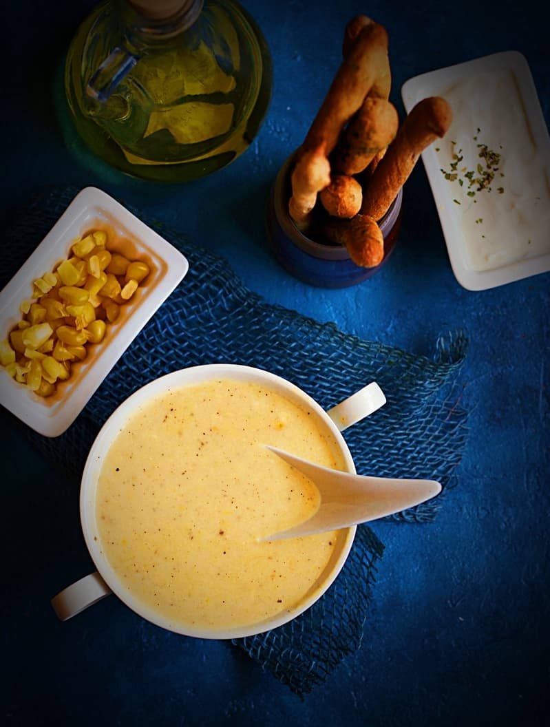 Cream Of Sweet Corn Soup Recipe Easy Soup Recipes