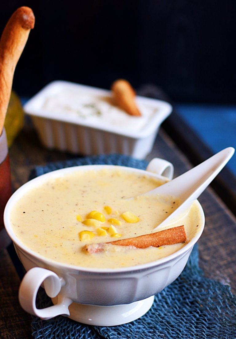 Cream Of Sweet Corn Soup Recipe Easy Soup Recipes