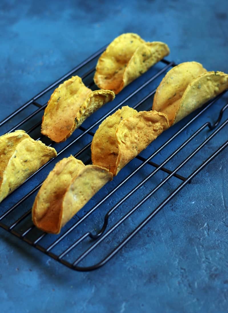 Taco shell recipe | Zero oil taco shell recipe