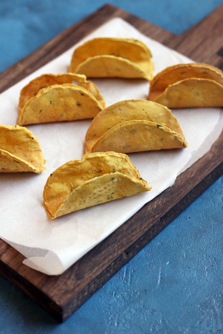Taco shell recipe | Zero oil taco shell recipe