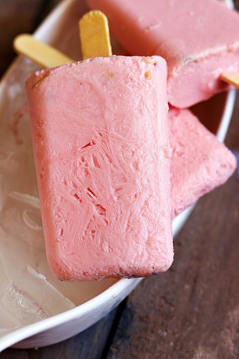 Almond rose popsicle recipe