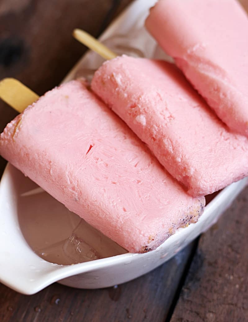 Almond rose popsicle recipe