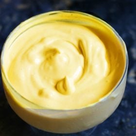 Mango Whipped Cream Frosting | Cook Click N Devour!!!