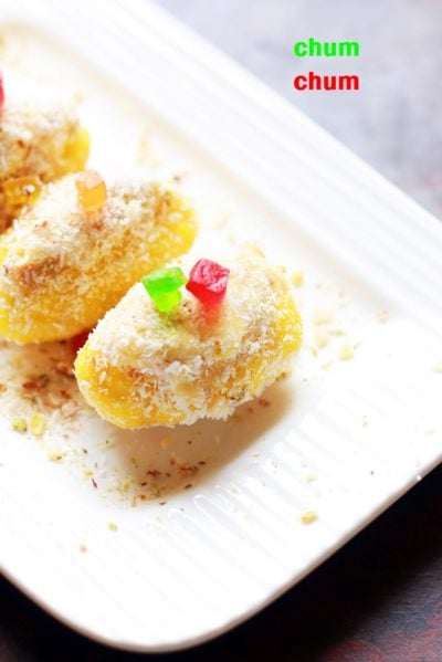 chum chum recipe | Bengali cham cham recipe