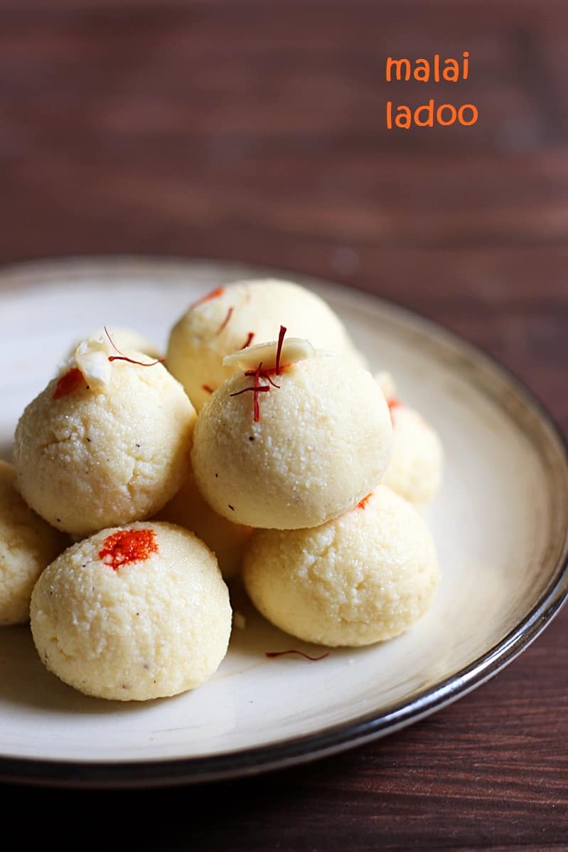 Malai Ladoo Recipe- 15 minutes Sweet| Cook Click N Devour!!!