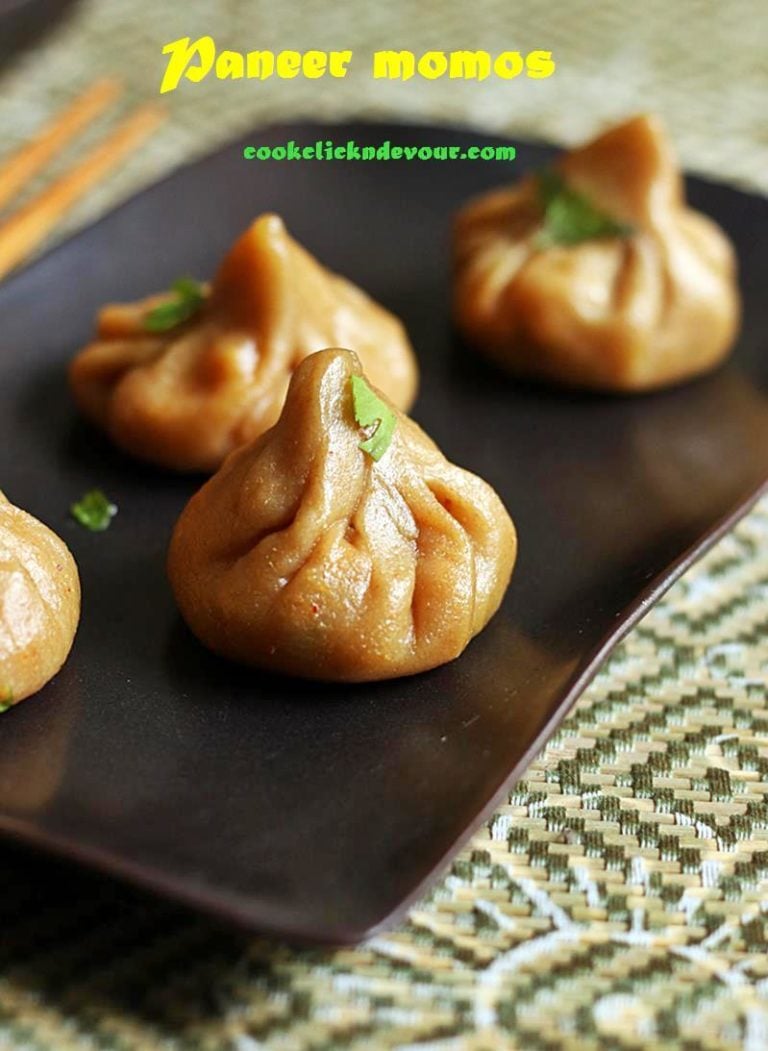 Paneer Momos Recipe With Wheat Flour | Cook Click N Devour!!!