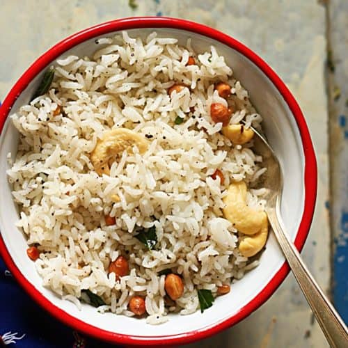 Black Pepper Rice Recipe in 10 Minutes | Cook Click N Devour!!!
