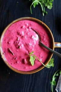 Beetroot Raita Recipe (Healthy Delicious) | Cook Click N Devour!!!
