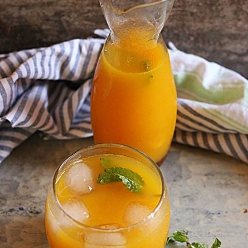 Refreshing Mango Lemonade | Cook Click N Devour!!!