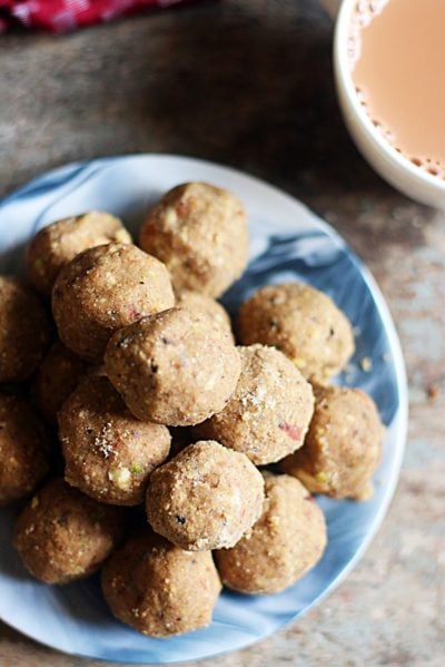 Atta Ladoo (Wheat Ladoo Recipe) | Cook Click N Devour!!!