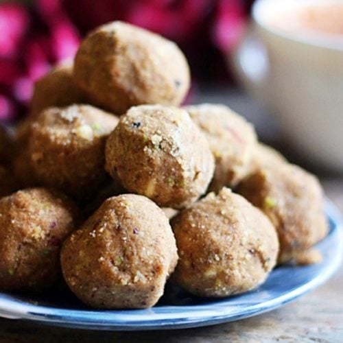 Atta Ladoo (Wheat Ladoo Recipe) | Cook Click N Devour!!!