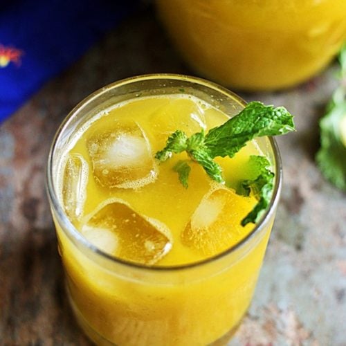 Mango Mint Cooler | Cook Click N Devour!!!