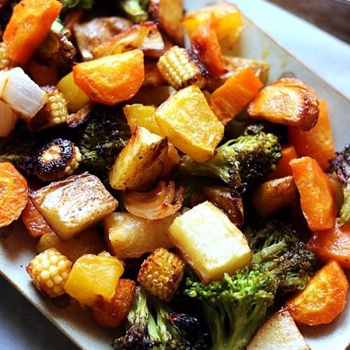 Easy Roasted Winter Vegetables | Cook Click N Devour!!!